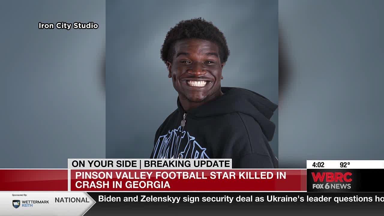 Pinson Valley High School football player killed in crash in Georgia ...