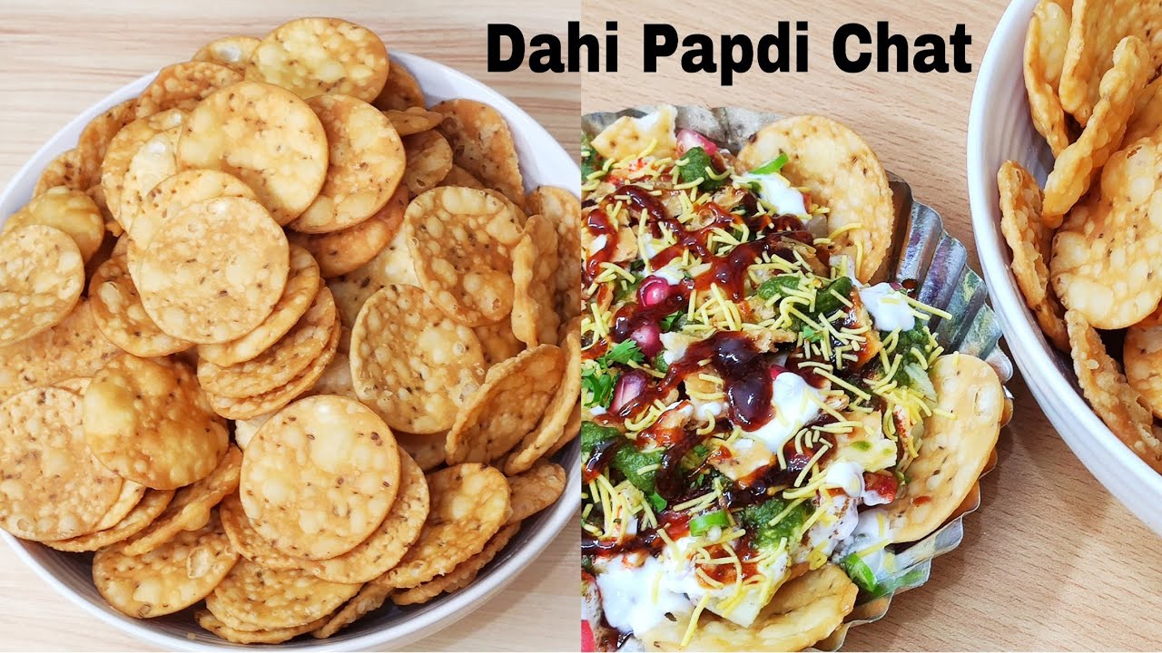 Dahi Papdi Chat | Crispy Papdi Recipe | याद आ रही ठेले वाली दही पापड़ी ...