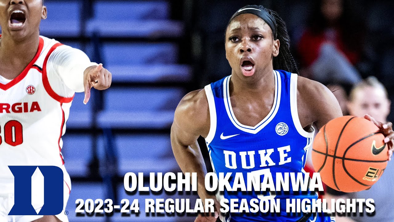 Oluchi Okananwa 2023-24 Regular Season Highlights | Duke Guard - YouTube