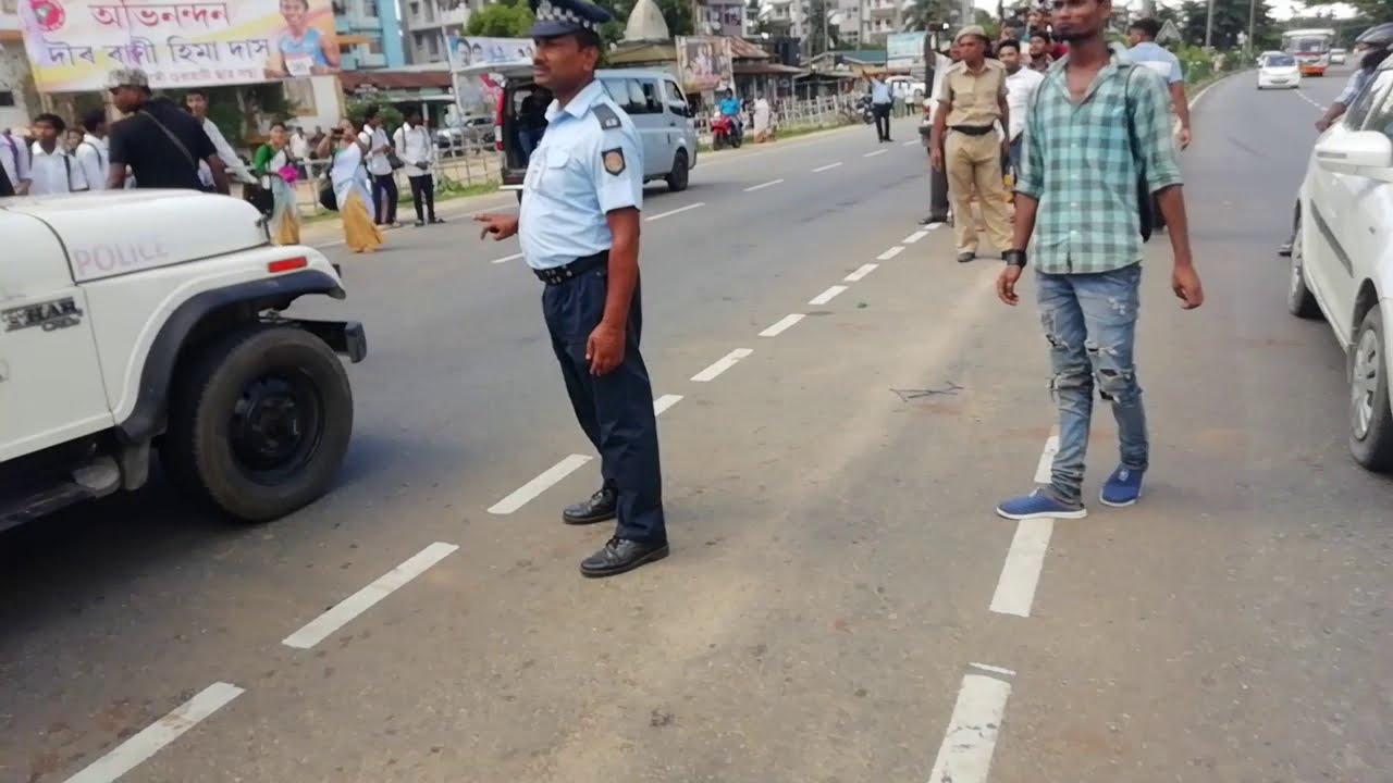 HIMA DAS at azara ||HIMA DAS at azara Hima das DSP in Assam - YouTube