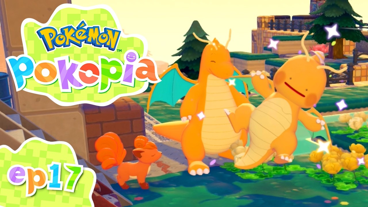 Pokopia Part 17 Dragonite Teaches how to FLY! Gameplay Walkthrough ...