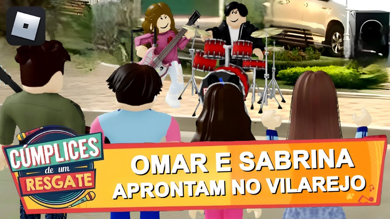 Omar e Sabrina atrapalham o show do Vilarejo | Cúmplices de um Roblox ...
