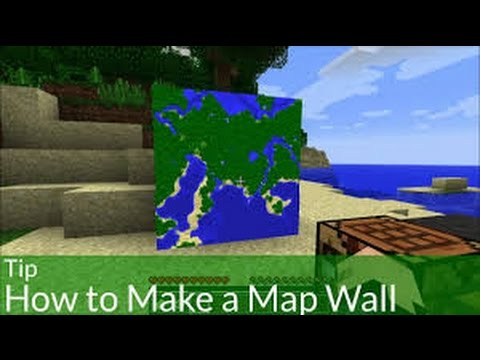 Minecraft PE how to make minecraft map (1) - YouTube