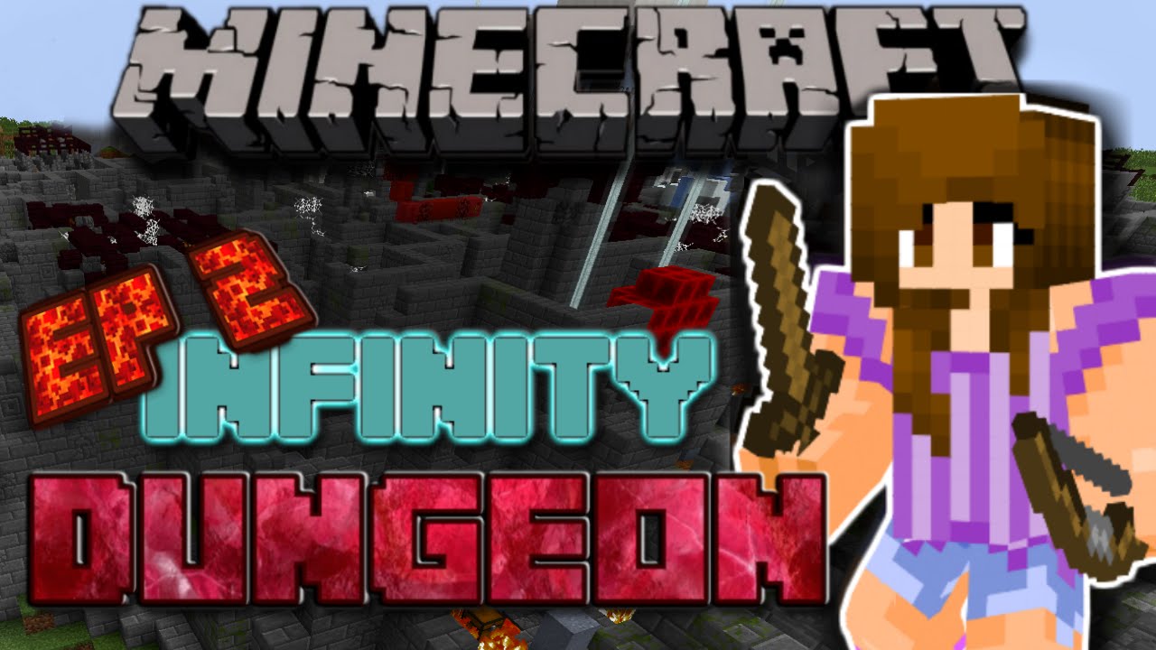 Minecraft--INFINITY DUNGEON: Insane CTM map! (Episode 2) - YouTube