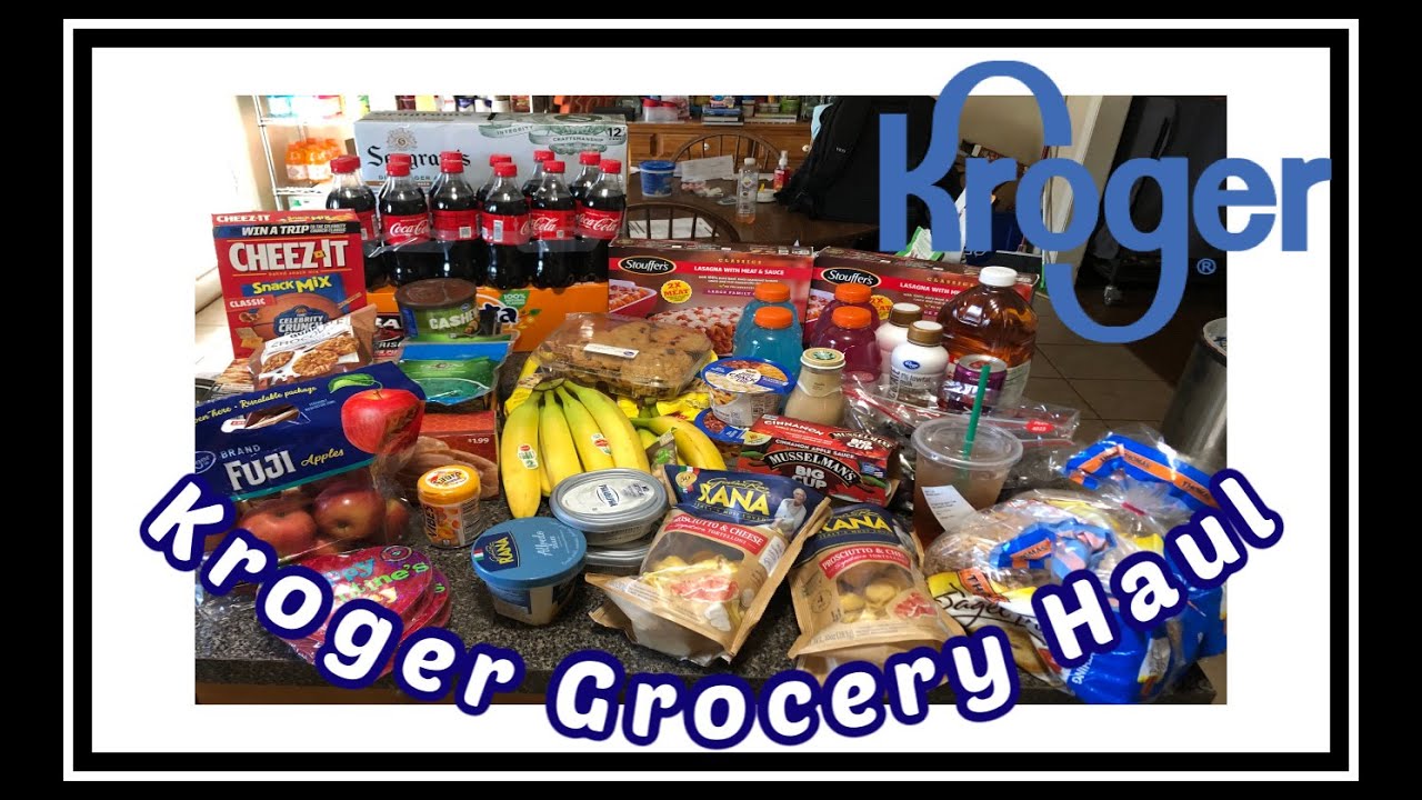 1st Grocery Haul of 2020 | Kroger Haul $154 | JBV #96 - YouTube