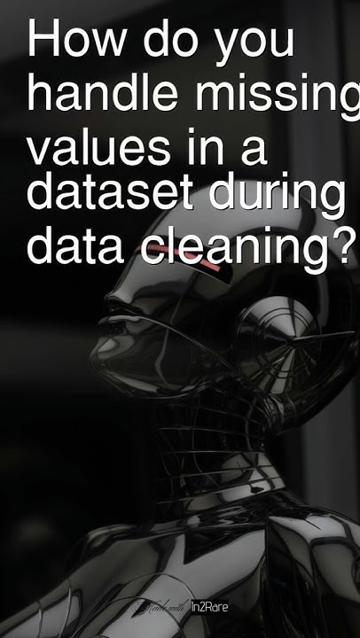 Today’s Question: How do you handle missing values in a dataset during data cleaning? # ...