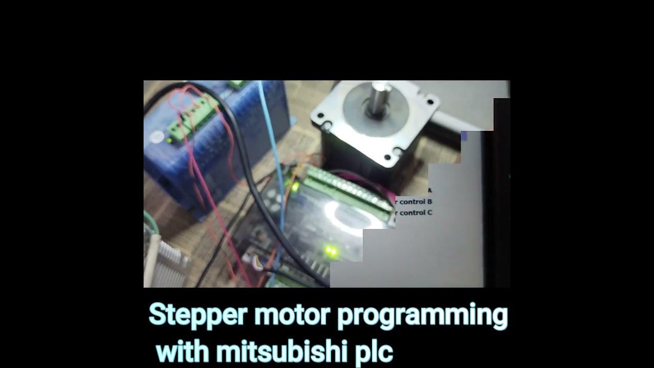 stepper motor programming with Mitsubishi plc #shorts #viralvideo #ytshorts - YouTube