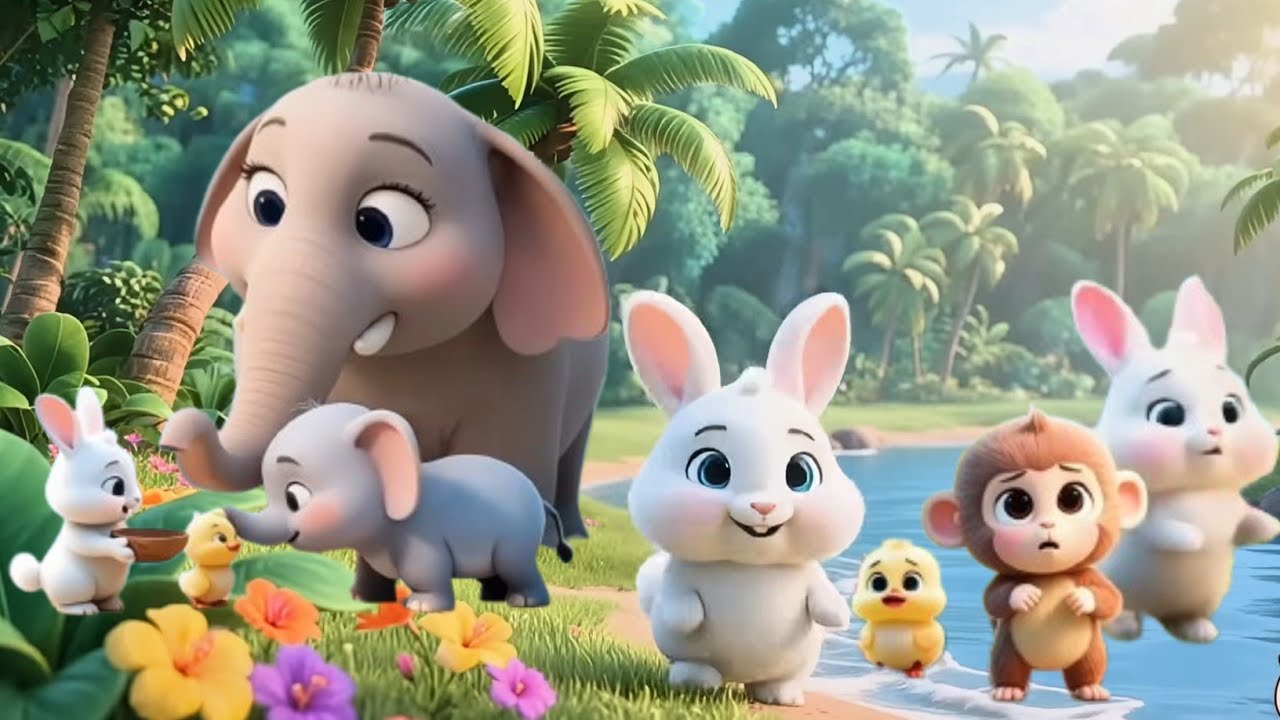 Rabbit & Duck Best Friends Adventure -cartoon -Video Animals - YouTube