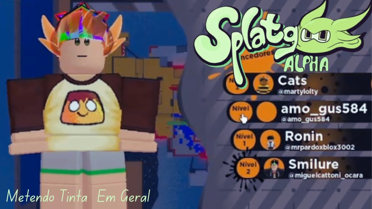 Fizeram Splatoon No Roblox (e é incrível) - YouTube