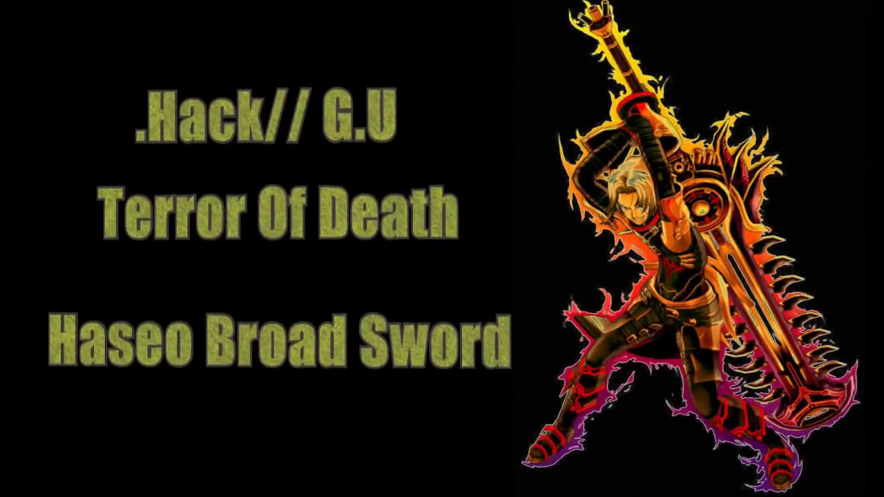 Haseo .Hack // G.U BroadSword Prop Otafuse 2014 - YouTube