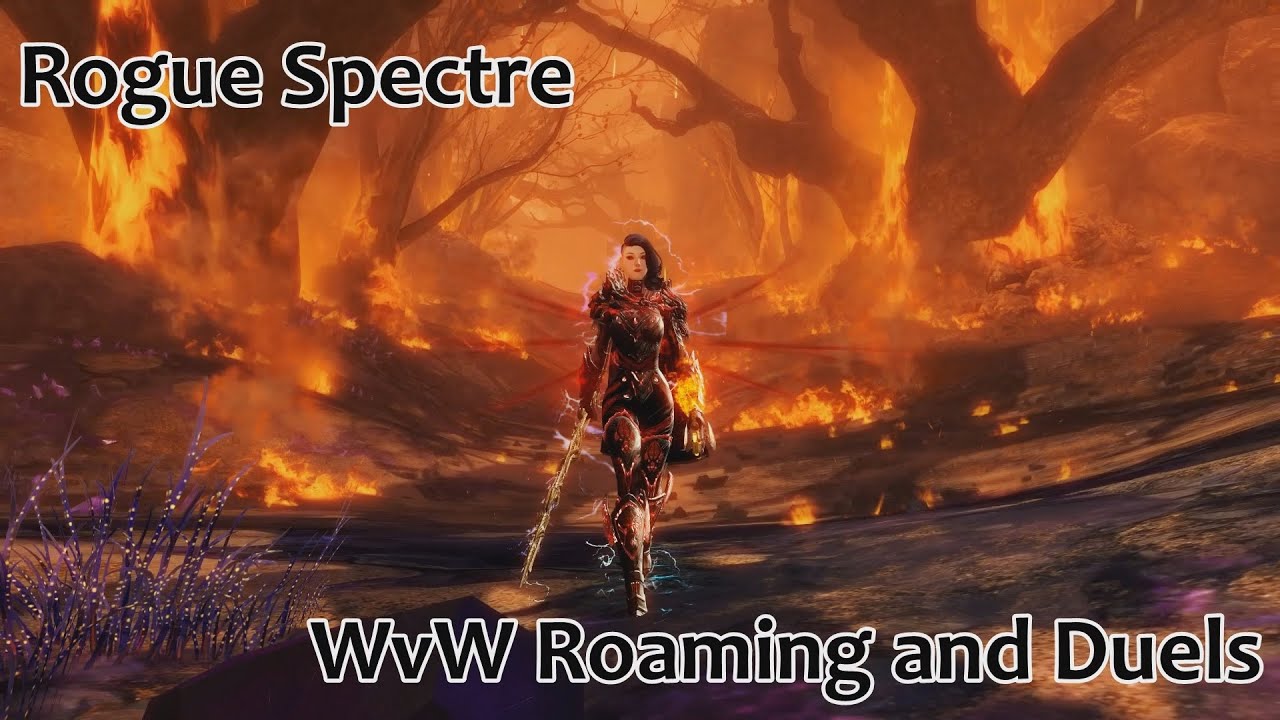 Rogue Spectre - Gw2 Thief WvW Roaming and Duels - YouTube