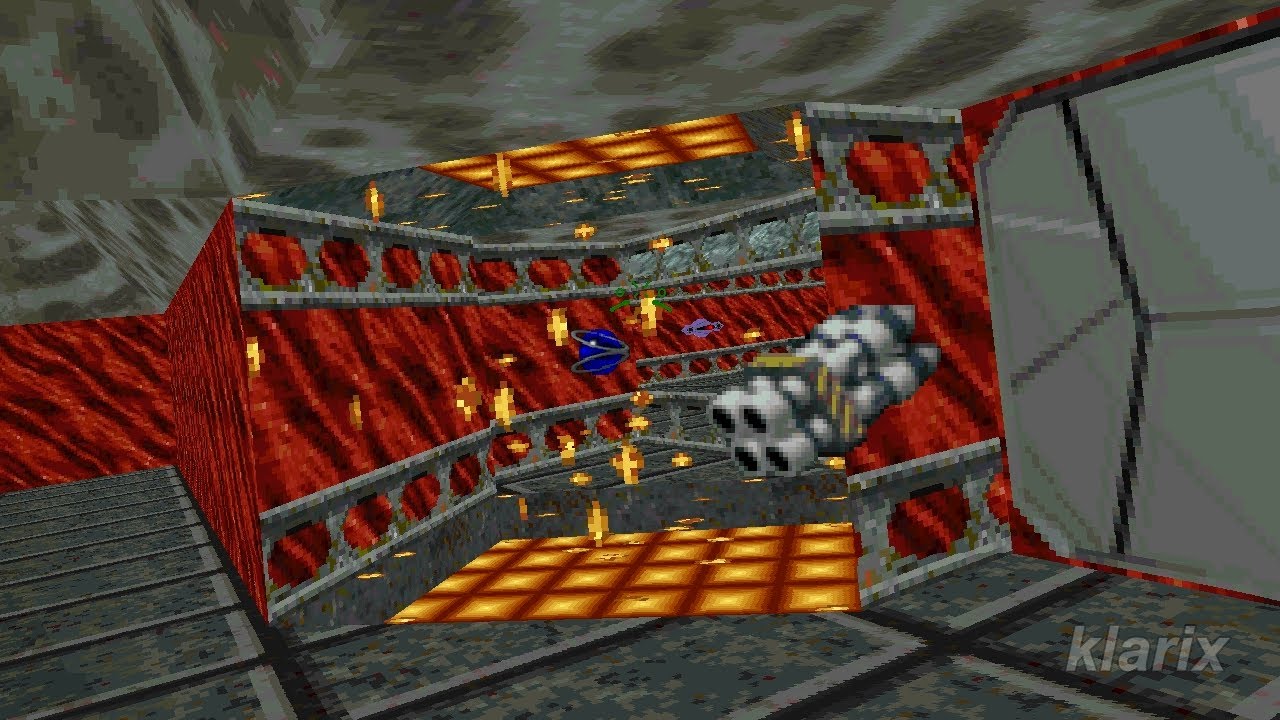 Descent II, Secret Level 1, 6 Extra Lives! - YouTube