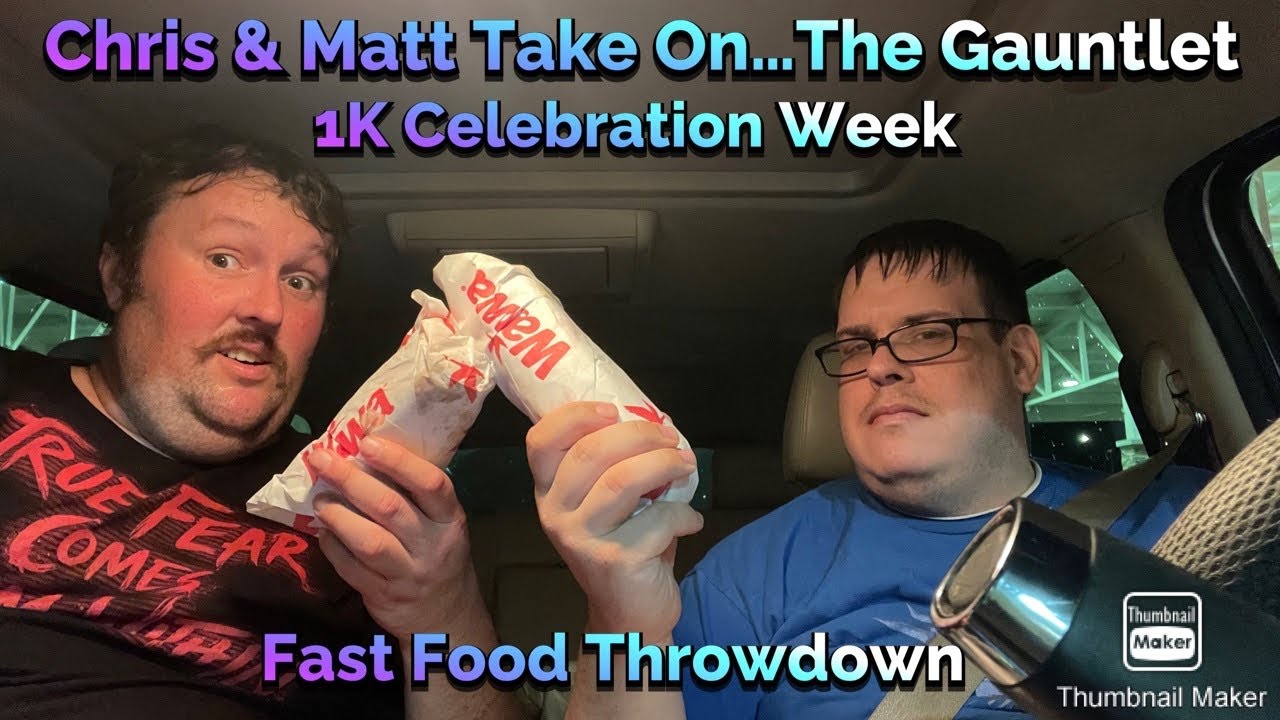 Chris & Matt Take On The Fast Food Gauntlet - YouTube