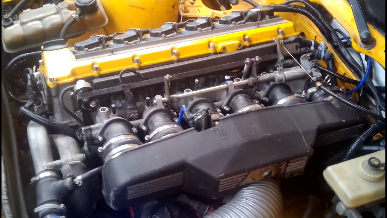 Cold idle 0 deg temp air , 10 deg water S38B38 Alpha N - YouTube