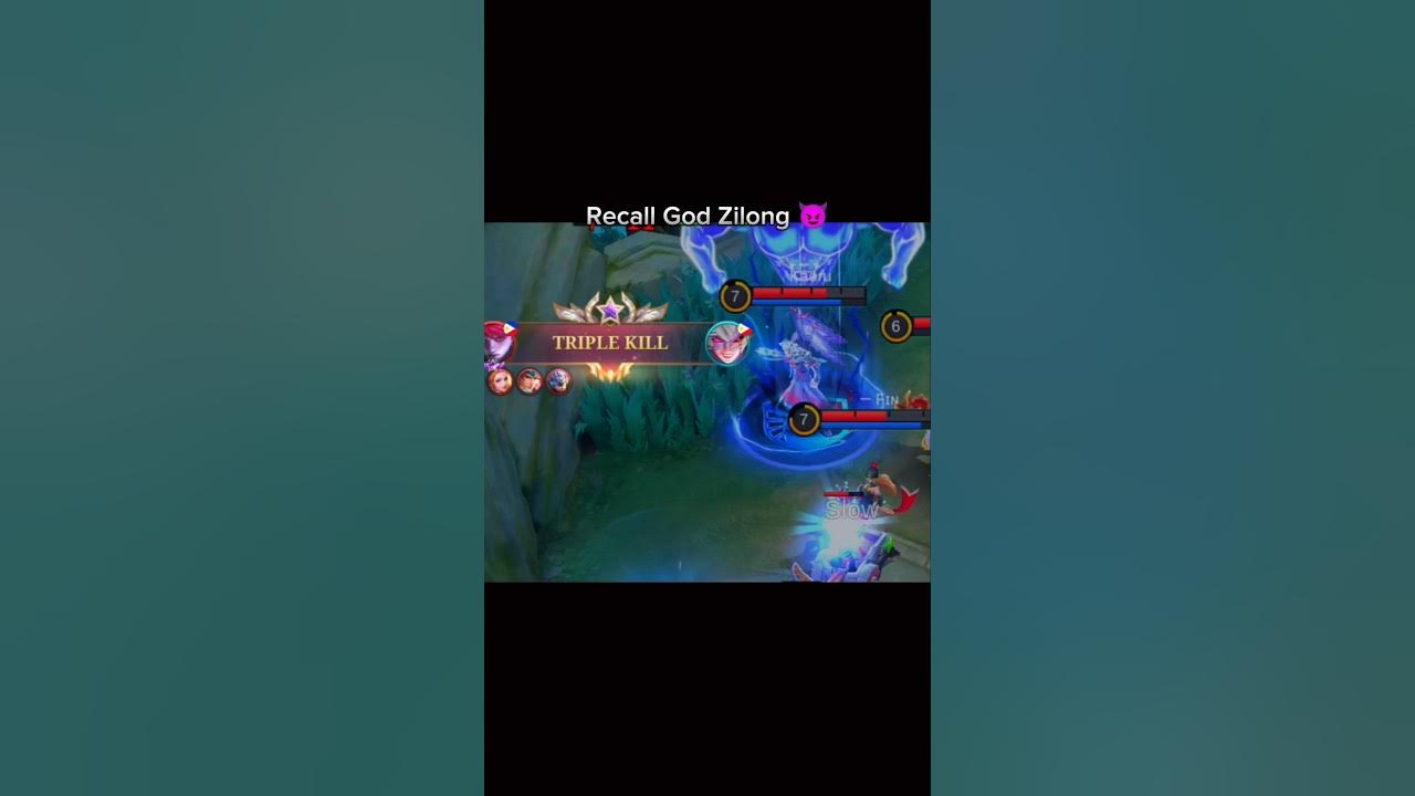 Recall god Zilong 😈💀 #zilong #dyrroth #mobilelegends #mlbb #shorts #short @JheaynGaming # ...