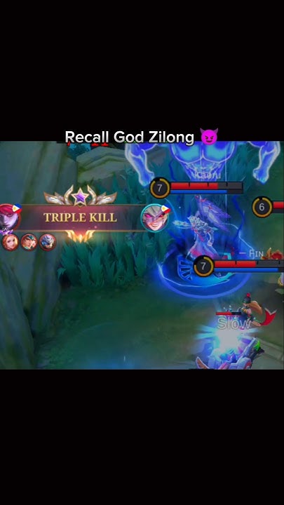 Recall god Zilong 😈💀 #zilong #dyrroth #mobilelegends #mlbb #shorts #short @JheaynGaming # ...