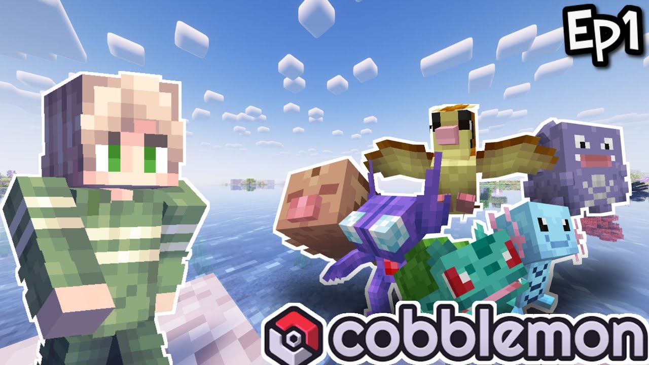 Ep1: What Are All These Creatures??? (Modded Minecraft) Cobblemon - YouTube