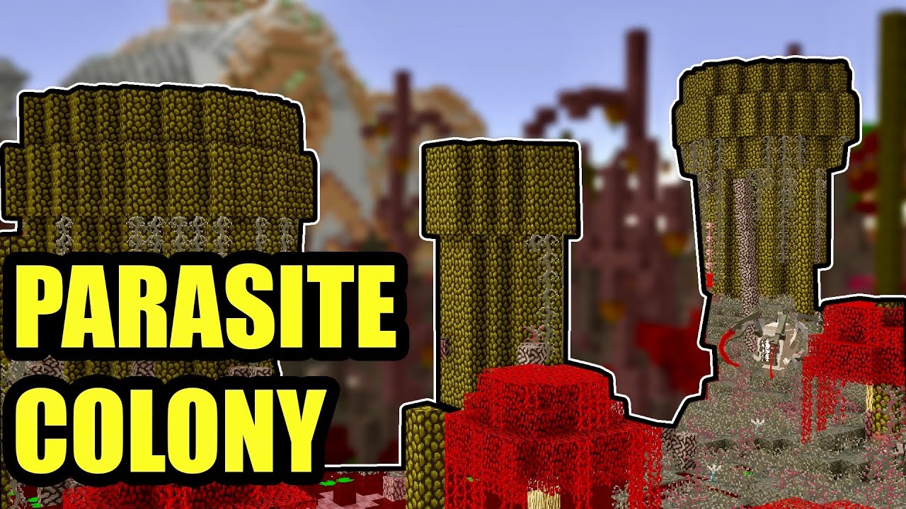 I MADE A PARASITE COLONY in MINECRAFT Scape And Run Parasites minecraft ...