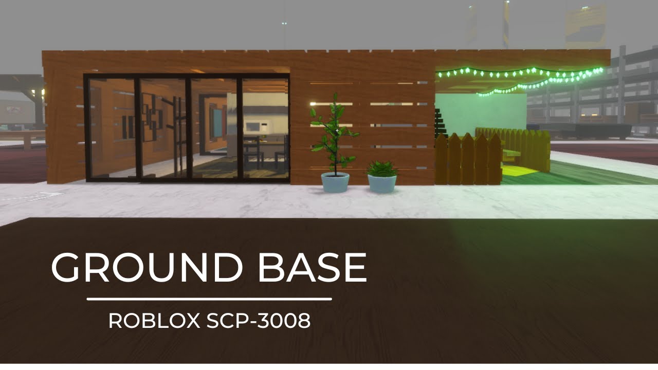 Simple Ground Base | Roblox SCP-3008 - YouTube