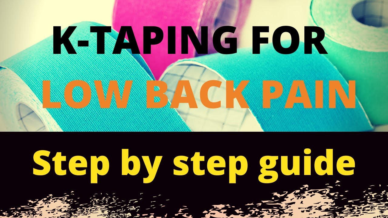 Taping For Low Back Pain (IMMEDIATE Pain Relief) - YouTube