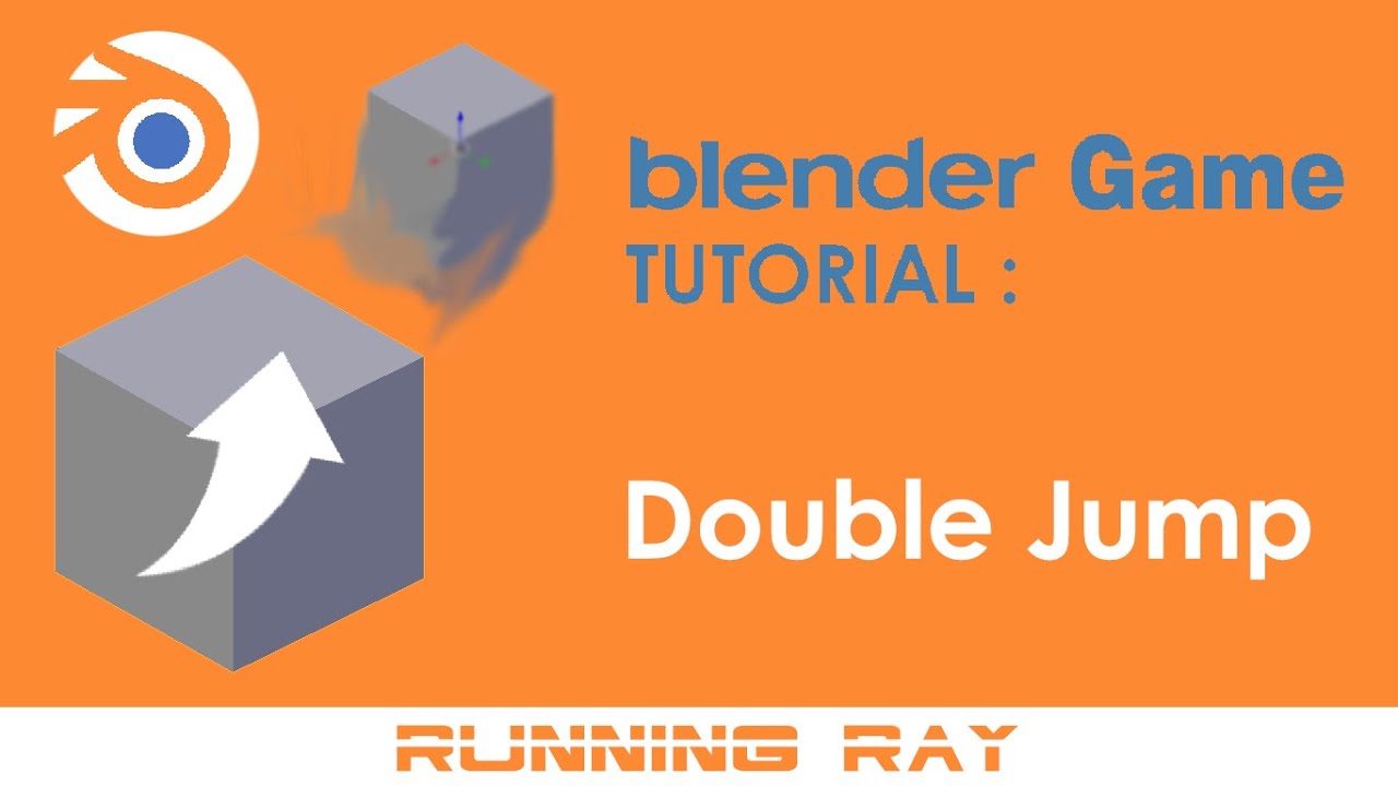 Blender Game Tutorial - Double Jump ( No Python ) - YouTube