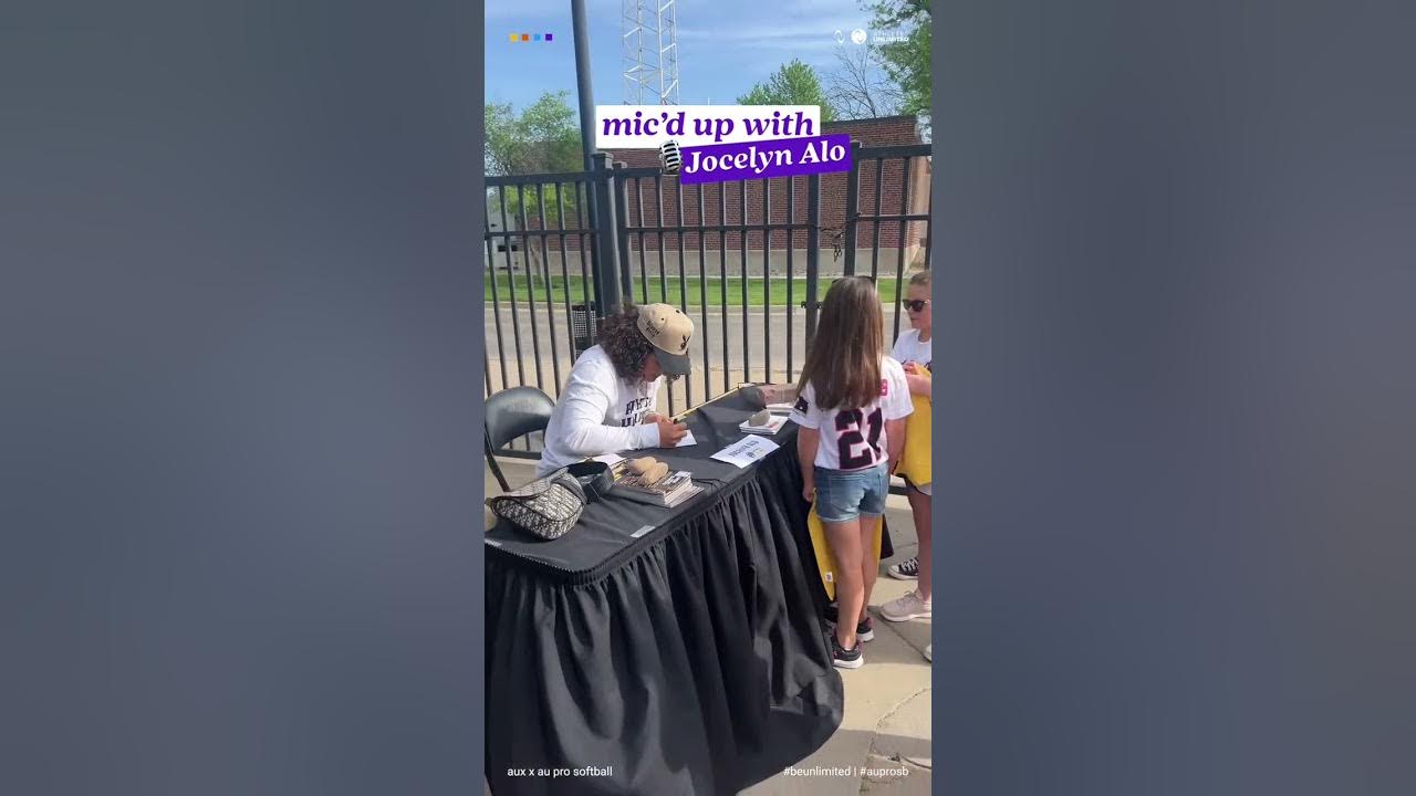 Jocelyn Alo Mic'd Up: Part 1 - YouTube