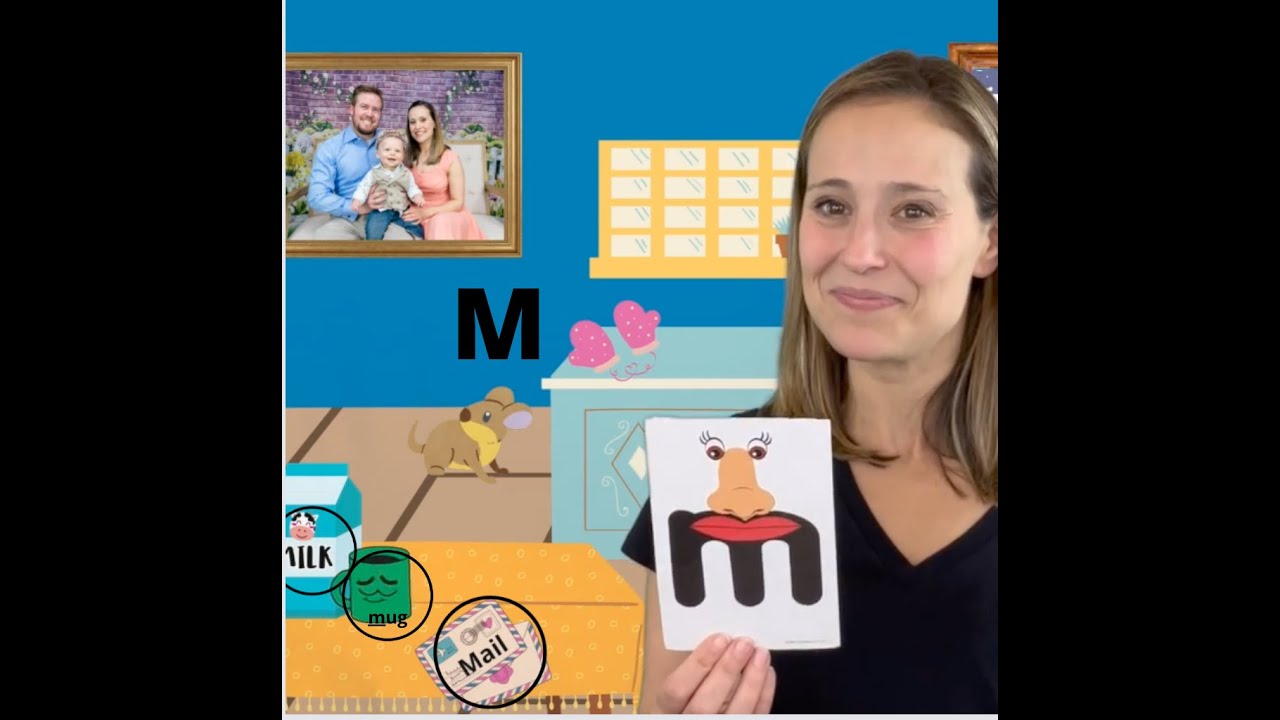Learn the letter M - YouTube