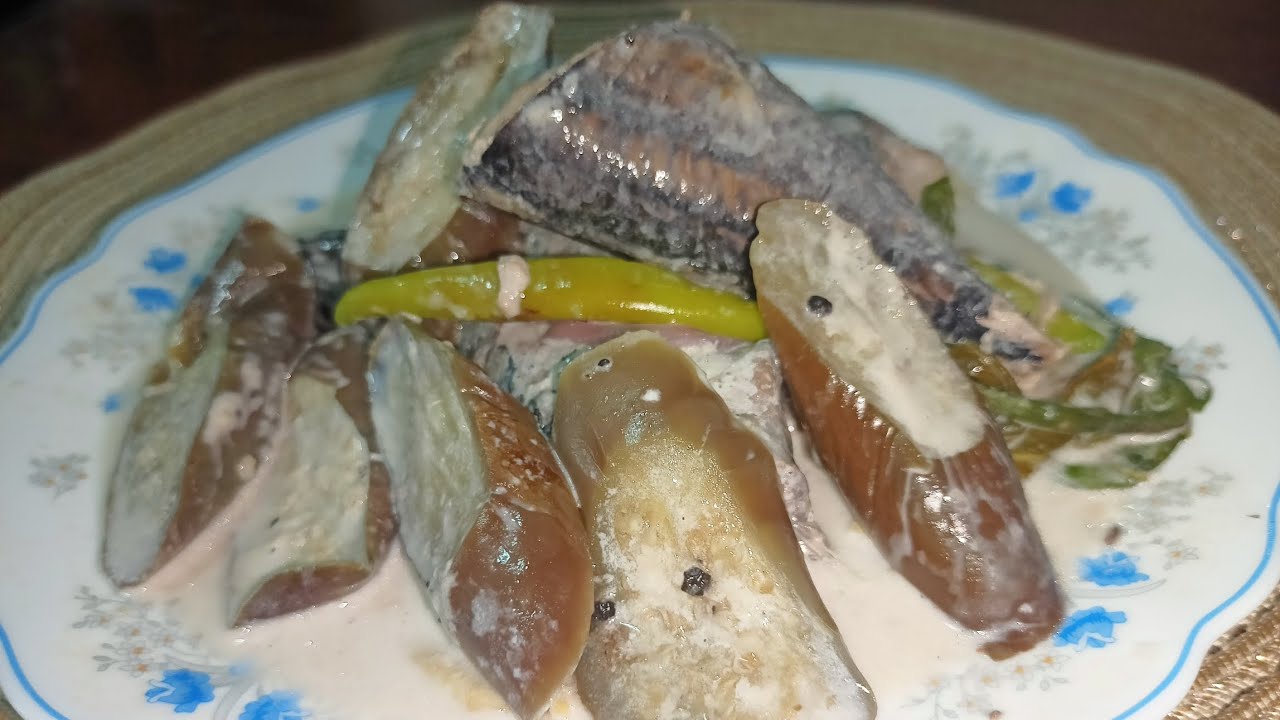 Ginataang Tulingan with Talong - YouTube