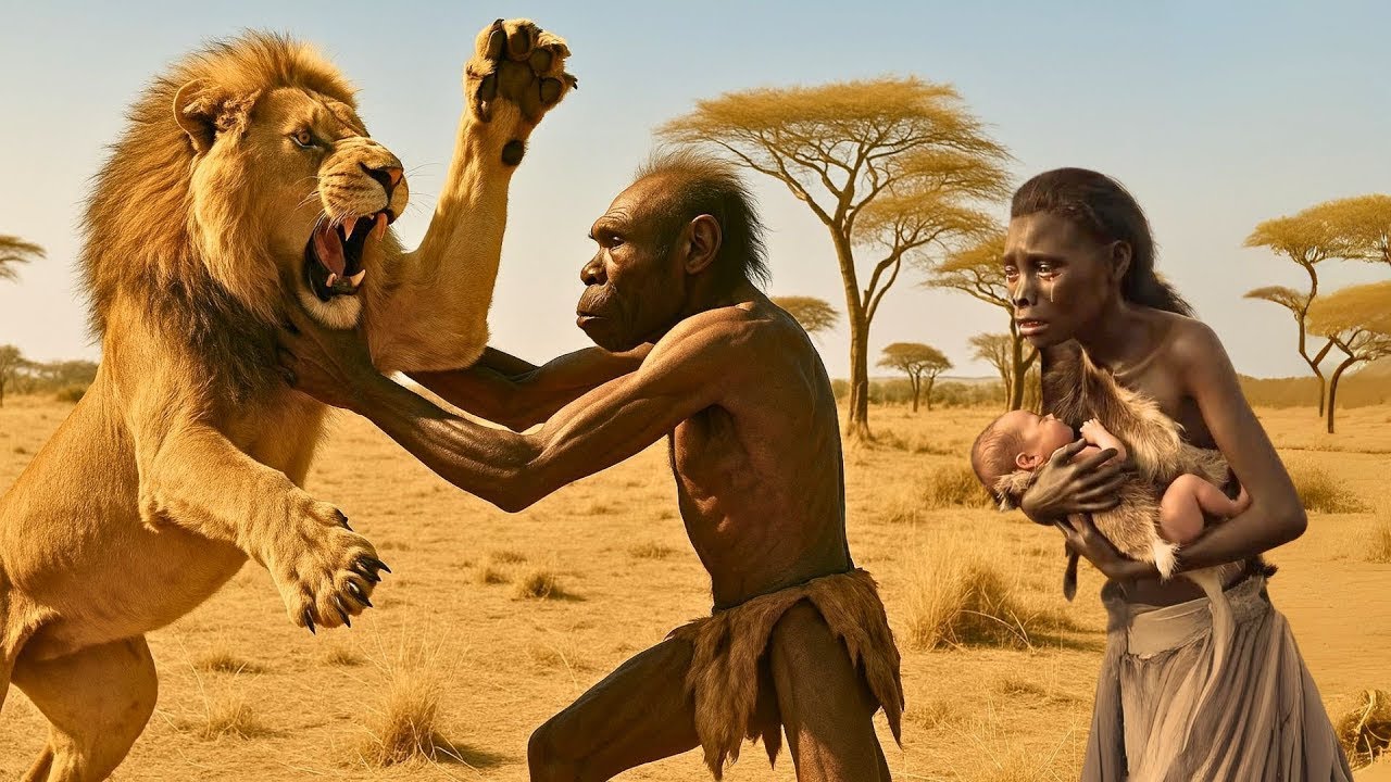 How Did the First Humans Defend Their Young? - YouTube