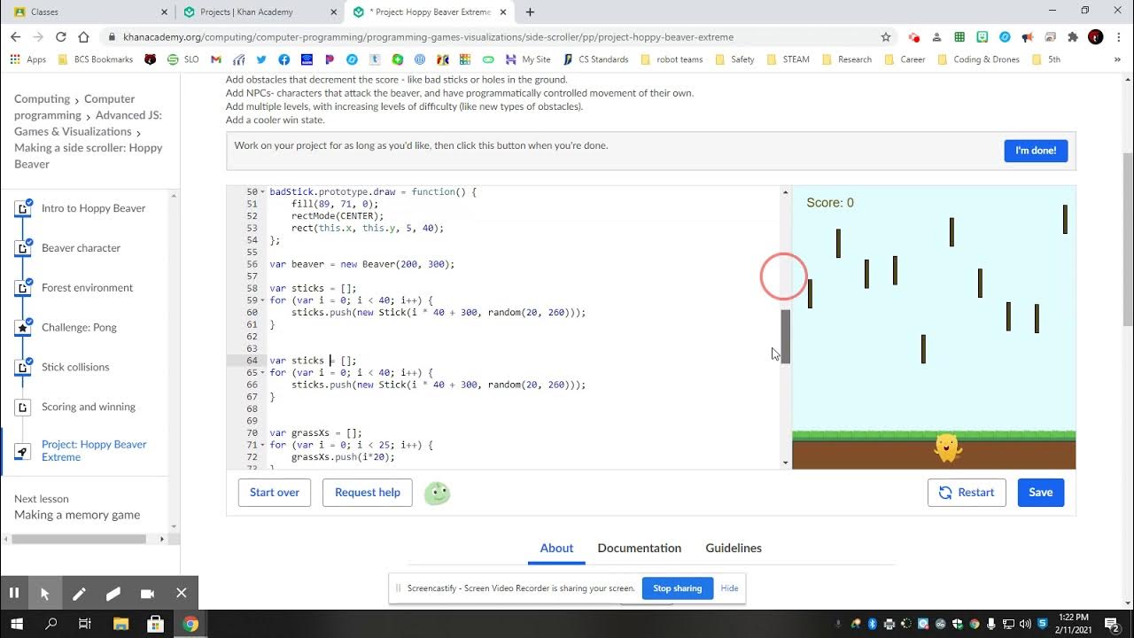 Hoppy Beaver Game Help - YouTube