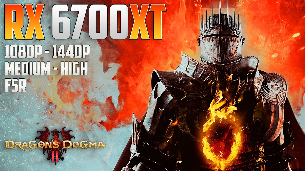Dragons Dogma 2 RX 6700 XT | 1080p - 1440p | Medium & High | FSR - YouTube