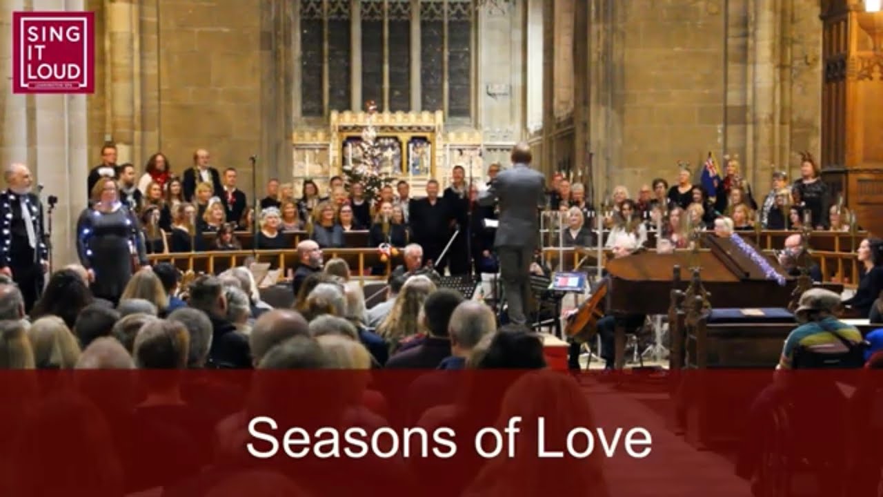 sing it loud - Christmas blessings concert - seasons of love - YouTube