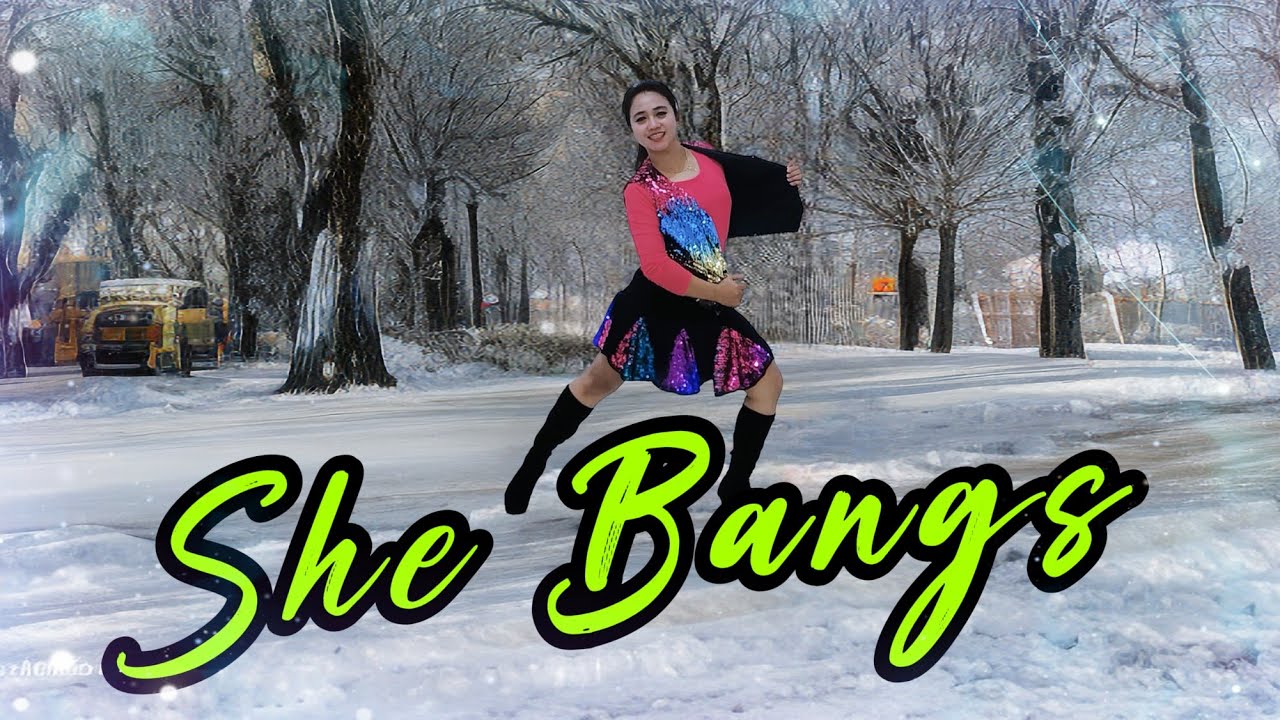SHE BANGS LINE DANCE - YouTube