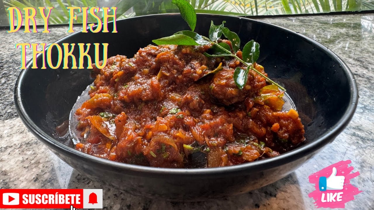 Dry fish thokku 😋karuvadu thokku🥰how to make dry fish thokku?# ...