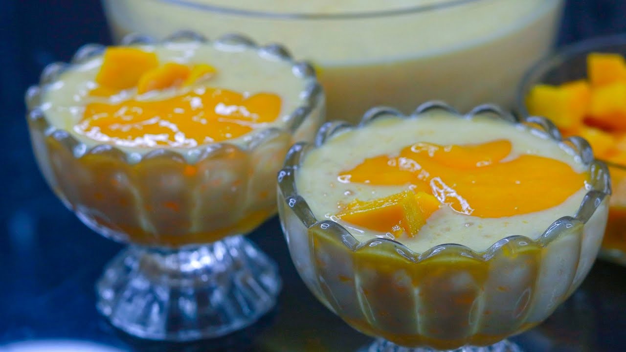 Don't Cook Tapioca Before Watching this Recipe|Mango Tapioca Recipe ...