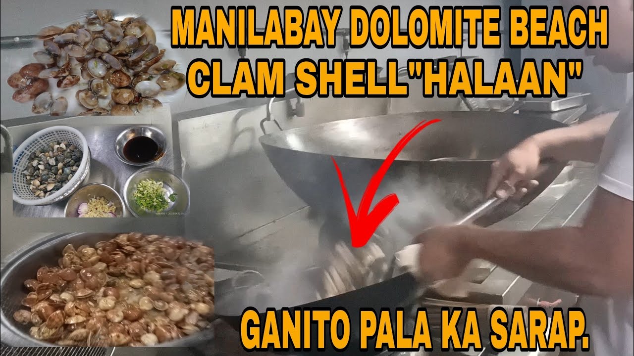 CLAMS SHELLS.HALAAN GANITO PALA KASARAP KAPAG LUTO NA.MANILA BAY UPDATE. APRIL.12.2023 - YouTube