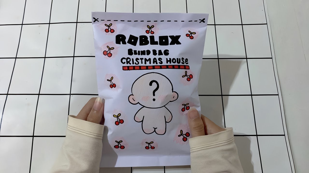 [🐰paperdiy🐰] blind bag ROBLOX ASMR | 블라인드 백 roblox asmr | paper craft ...