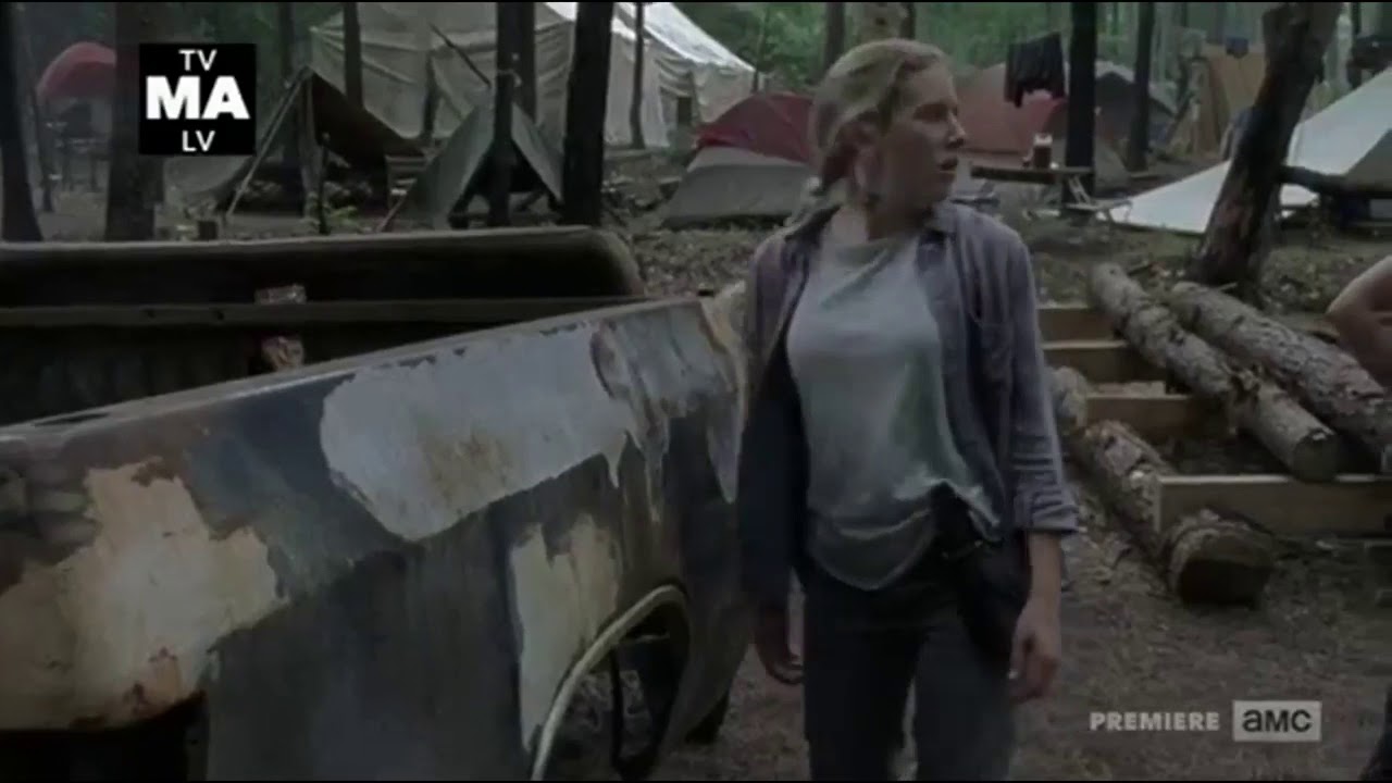 “The walking dead”9x3 the saviors find out Justin is dead - YouTube