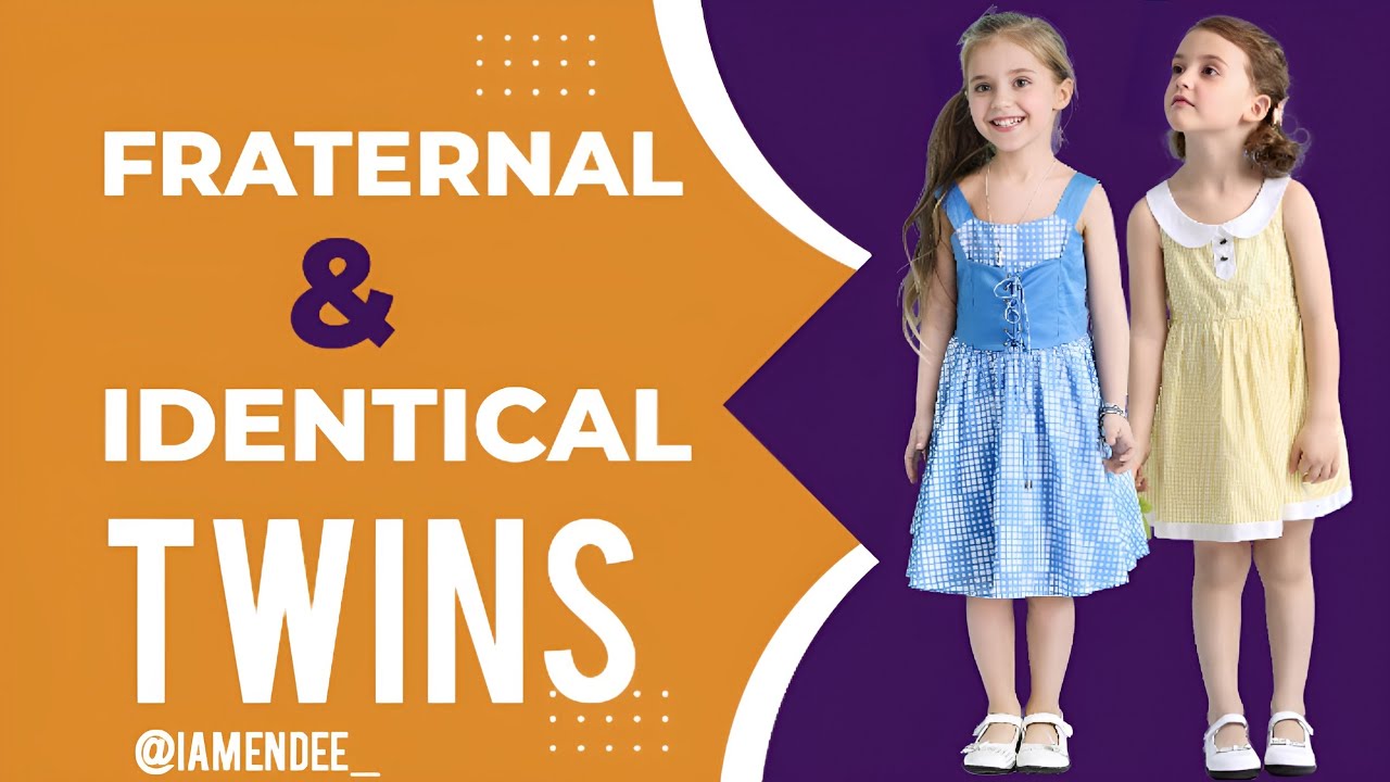 HOW IDENTICAL & FRATERNAL TWINS ARE FORMED - YouTube