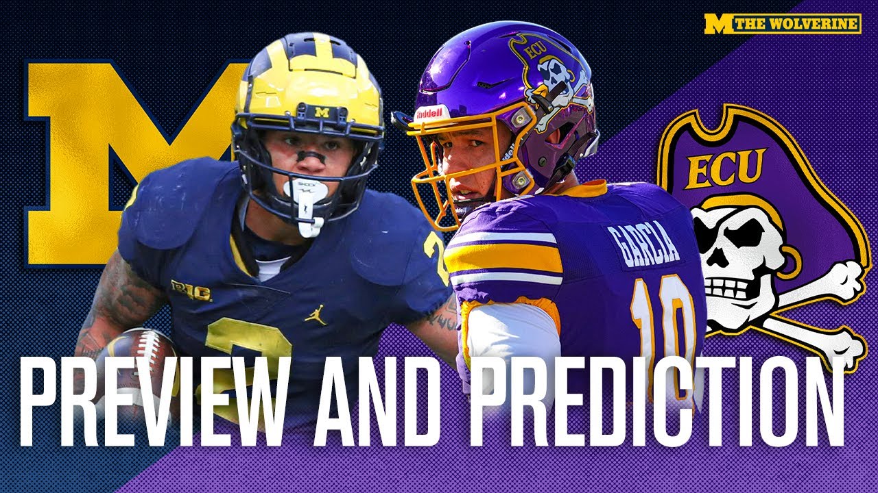 Predictions, What To Watch For: Michigan Football vs. East Carolina ...