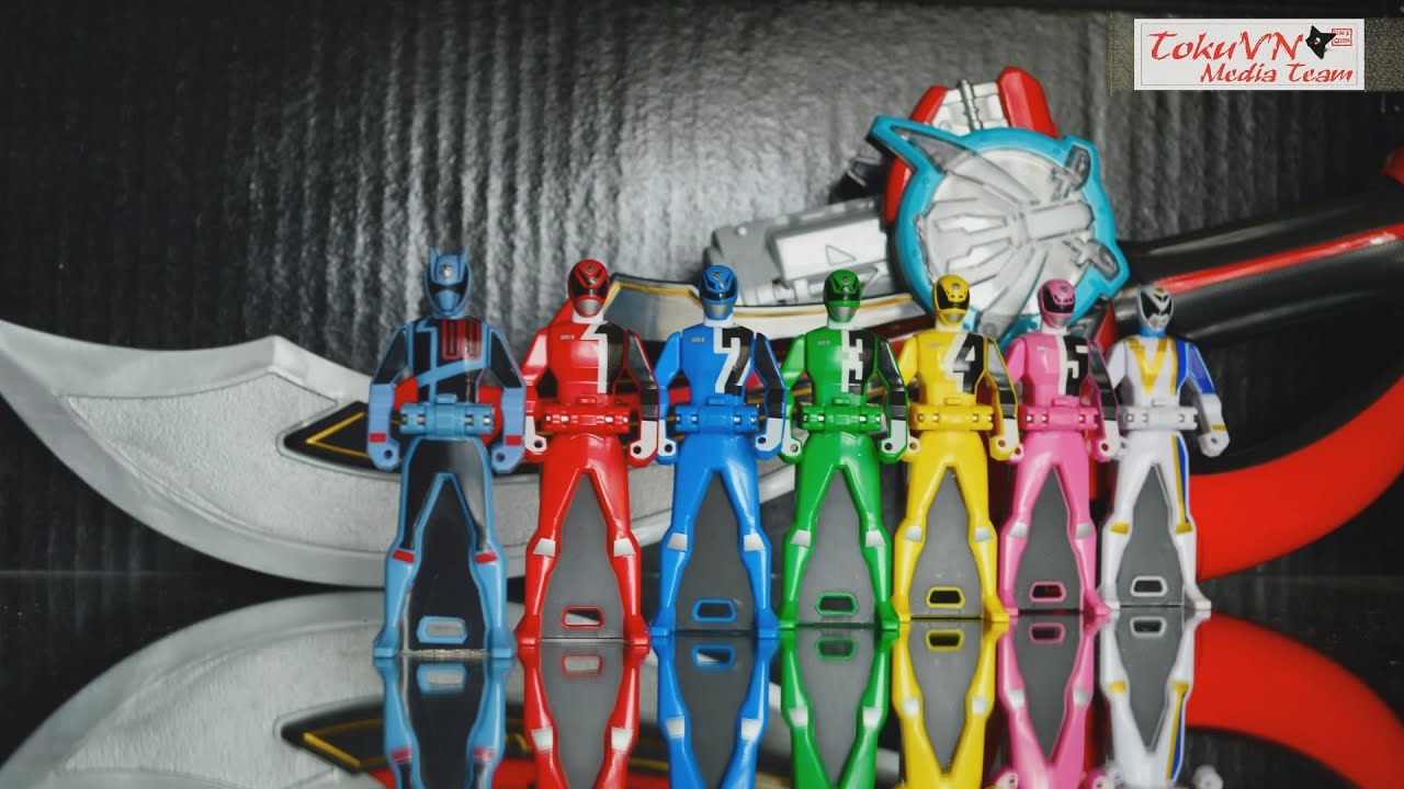 [TMT][086] Review Gokai Saber + Legend Sentai Ranger Key Dekaranger Set ...