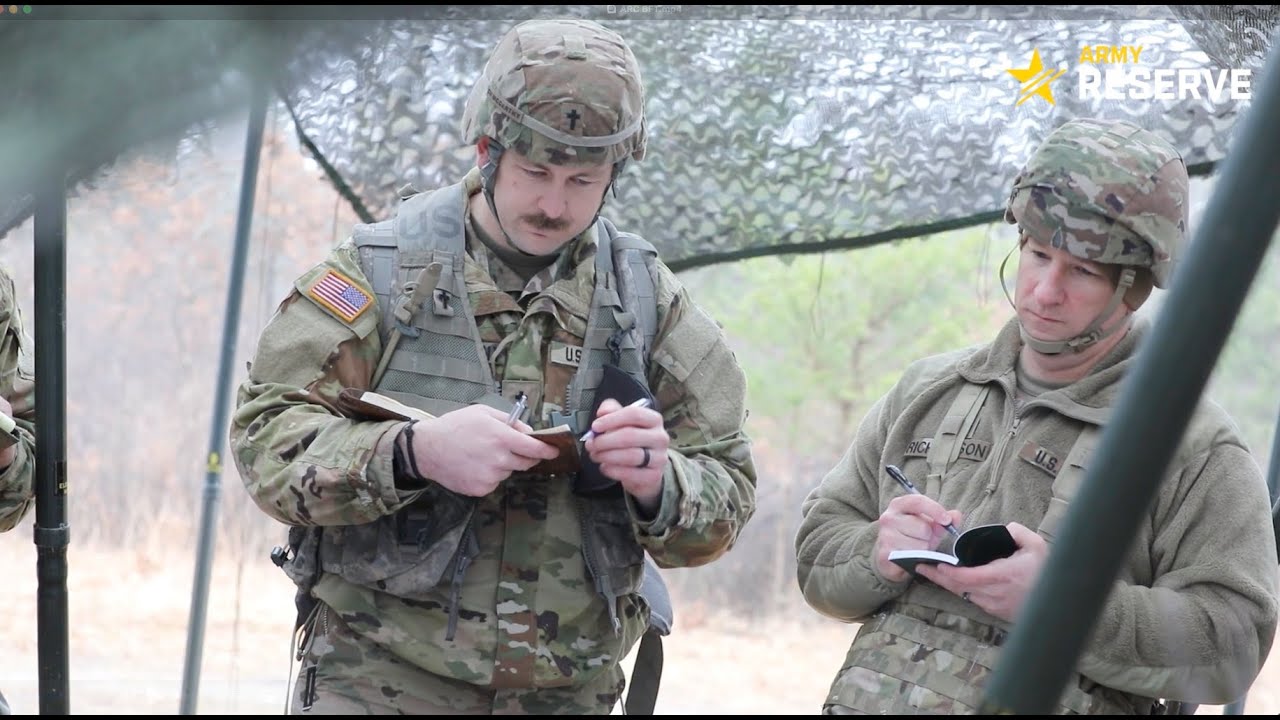 Army Reserve Chaplain - Battle Focused Training - YouTube