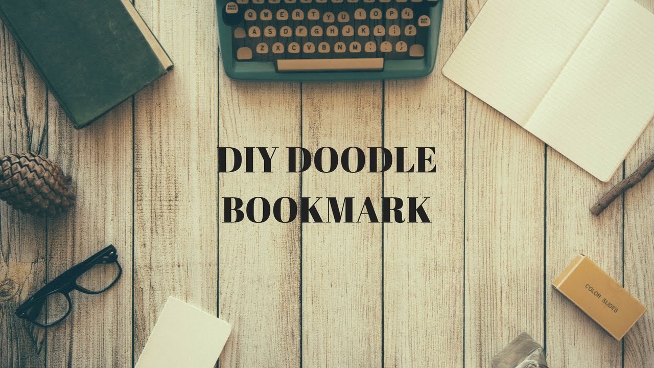 DIY DOODLE BOOKMARK - Рисую Дудл - YouTube