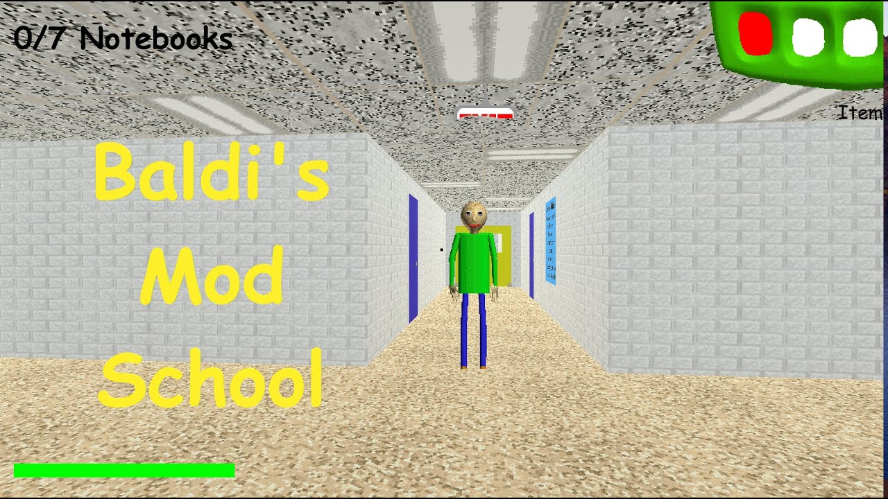 Baldi's Modded Schoolhouse! | V.1.2.2 | Baldi's Basics Mod - YouTube