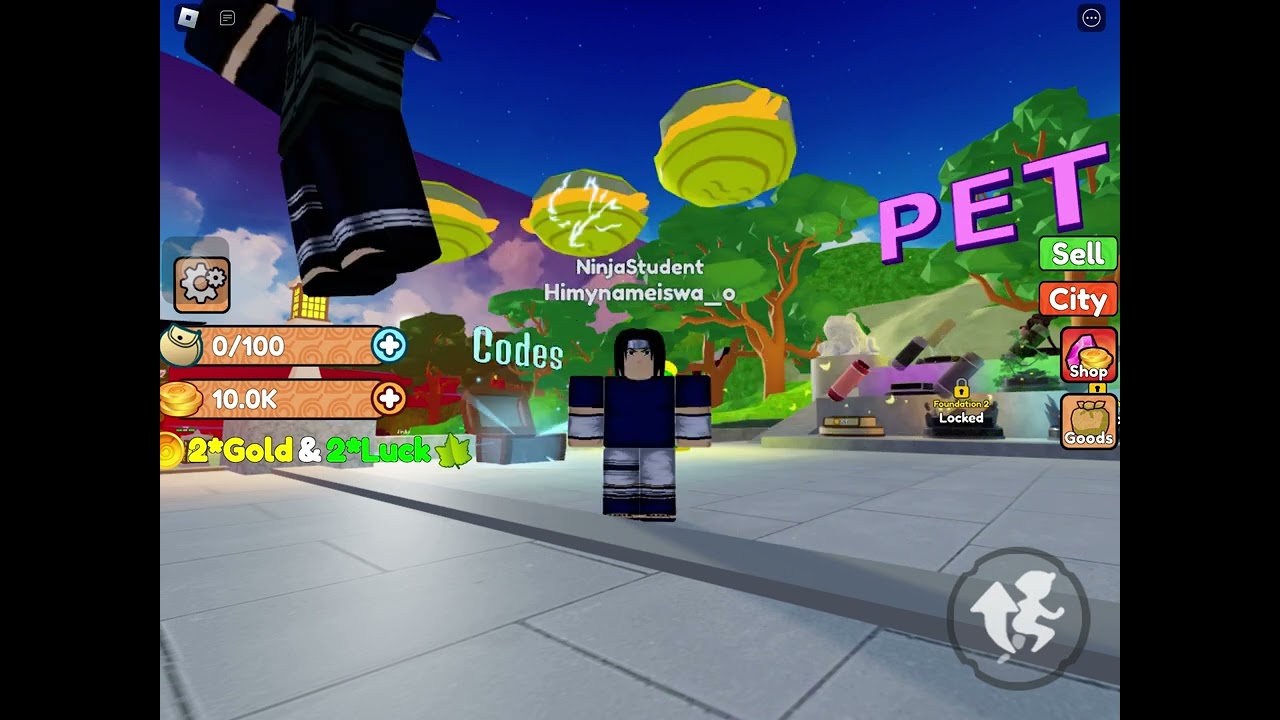 New codes for ninja storm simulator (new YouTuber) - YouTube