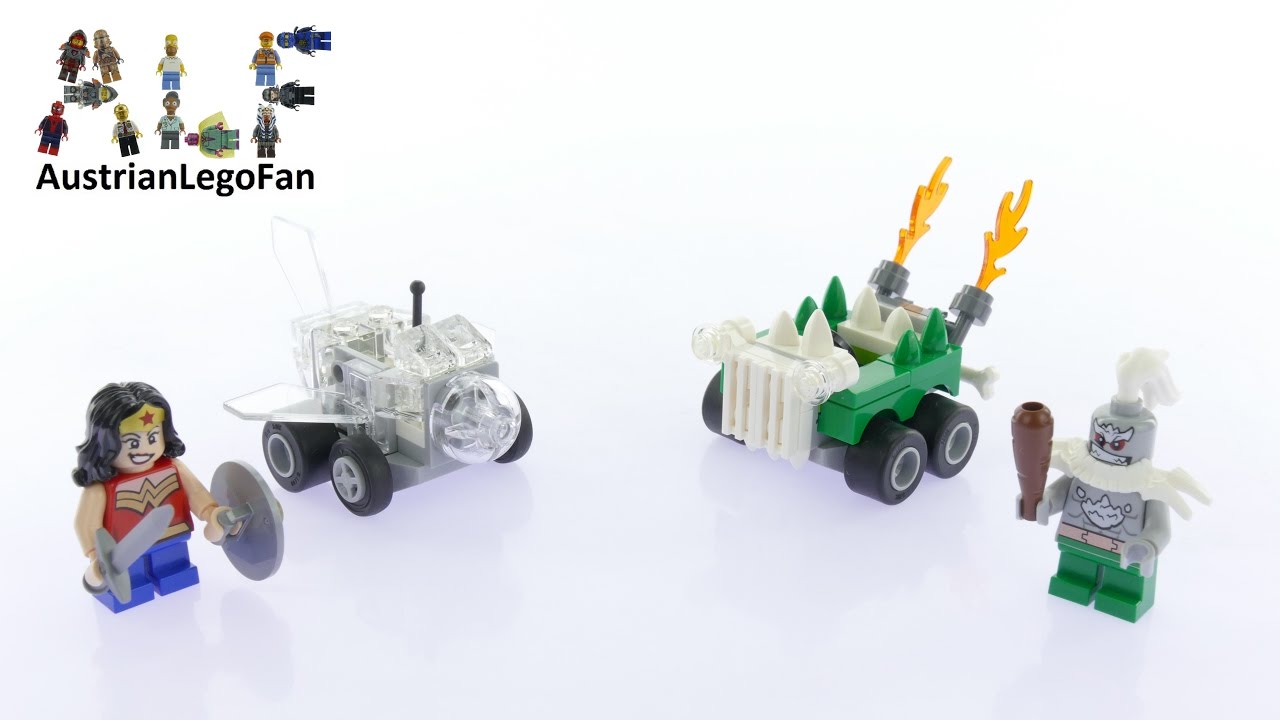 Lego Super Heroes 76070 Mighty Micros Wonder Woman™ vs Doomsday™ - Lego ...