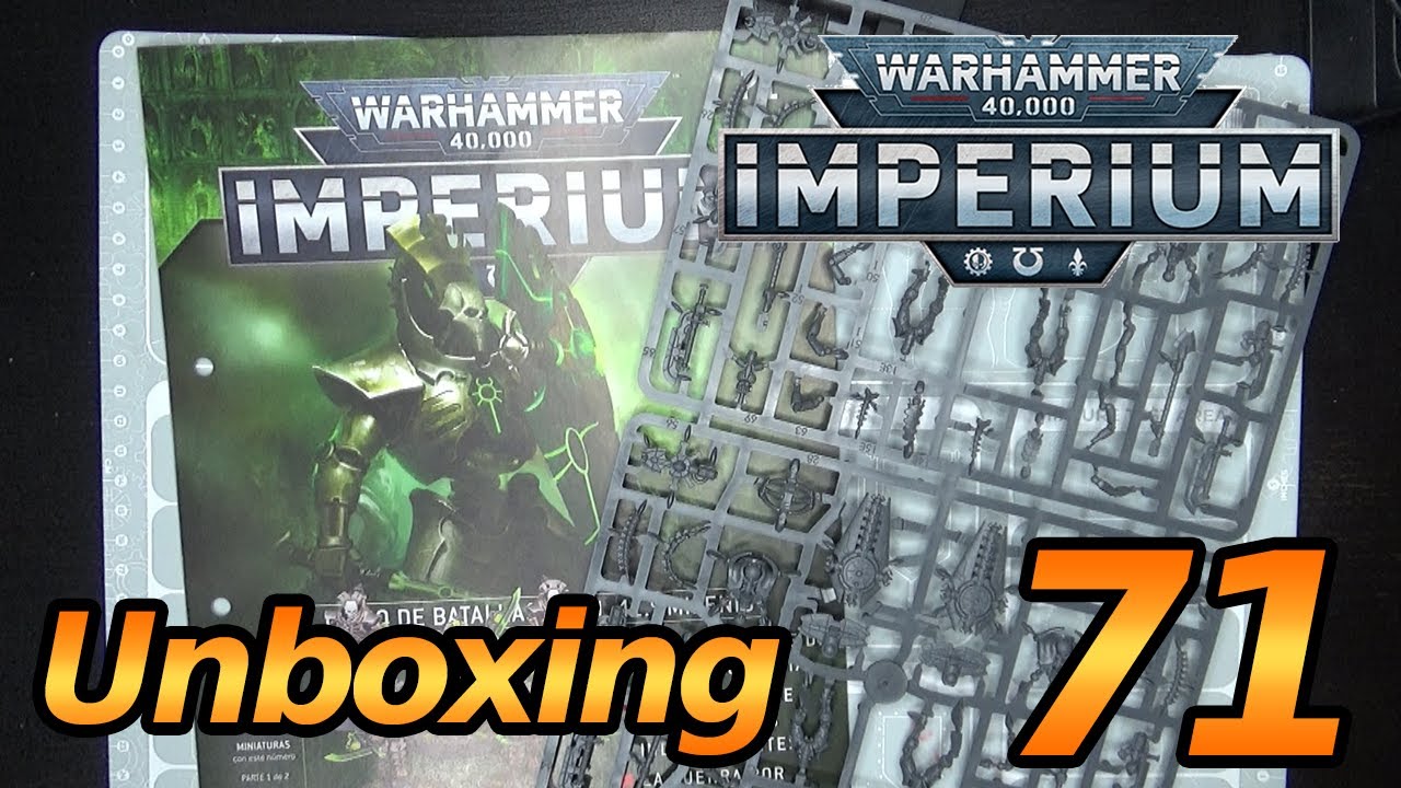 UNBOXING Warhammer 40k IMPERIUM 🔫 Entrega 71 - ASMR - YouTube