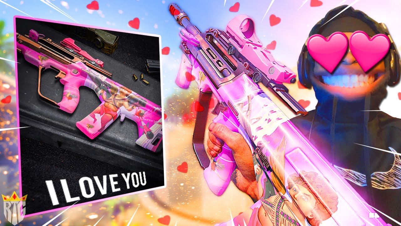 the PINK COMBAT CUPID AUG!... FIGHTING FOR LOVE! Best AUG Class Setup ...
