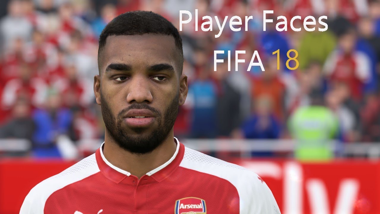 FIFA 18 Arsenal Player Faces - YouTube
