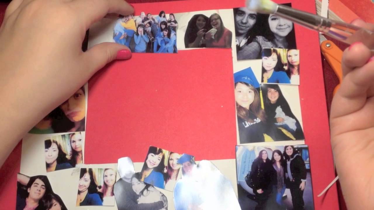 Collage a Photo Memory Mat with Maya - YouTube